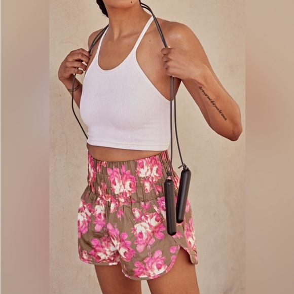 Free People | Shorts | Nwt Free People Movement The Way Home Printed ...